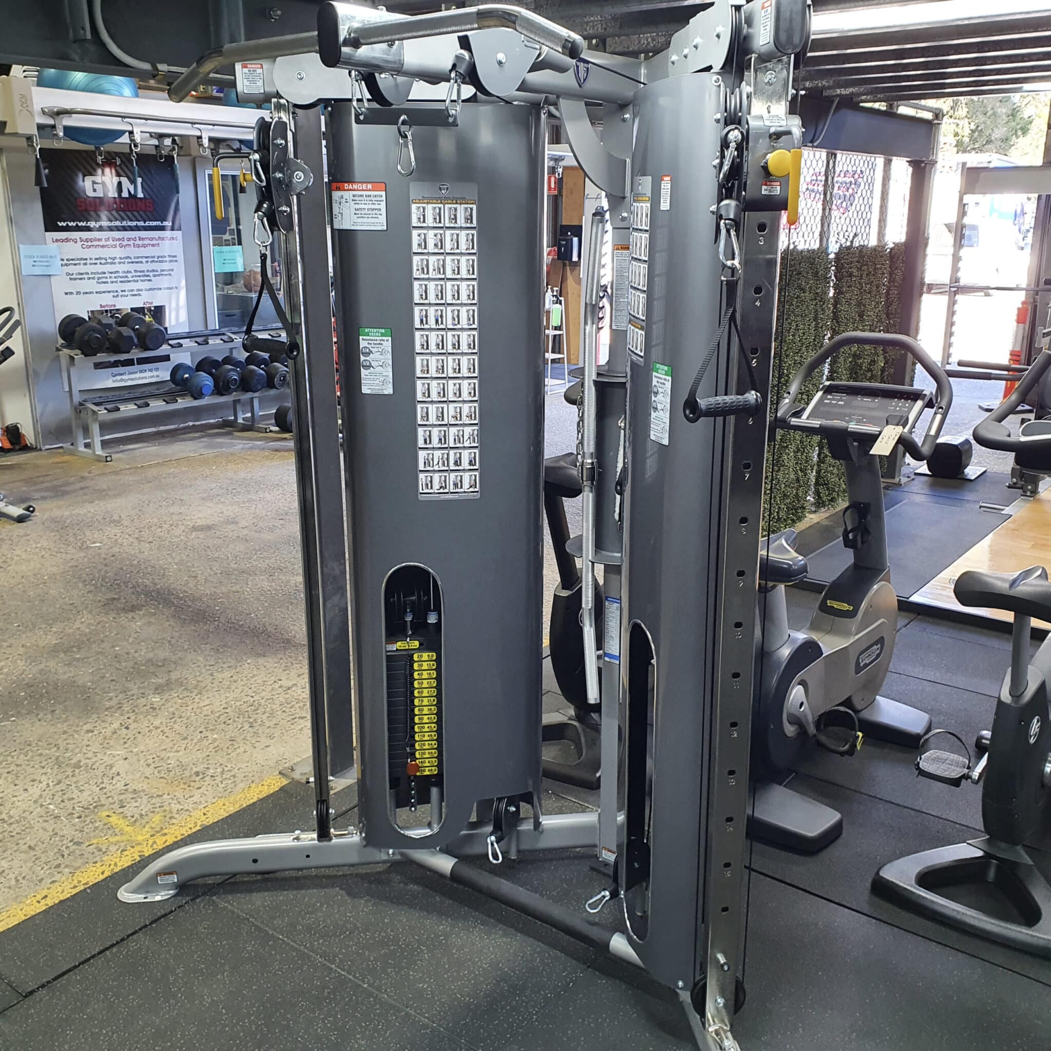 TuffStuff Evolution Corner Multi-functional Trainer | Gym Solutions