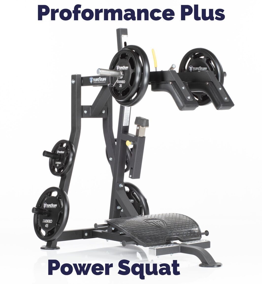 TuffStuff Proformance Plus Plate Loaded Power Squat | Gym Solutions