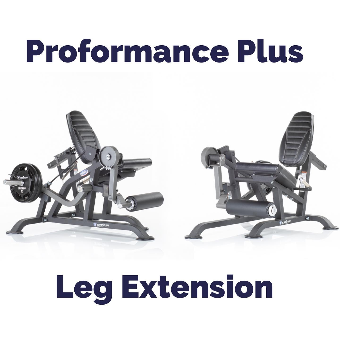 TuffStuff Proformance Plus Plate Loaded Leg Extension | Gym Solutions