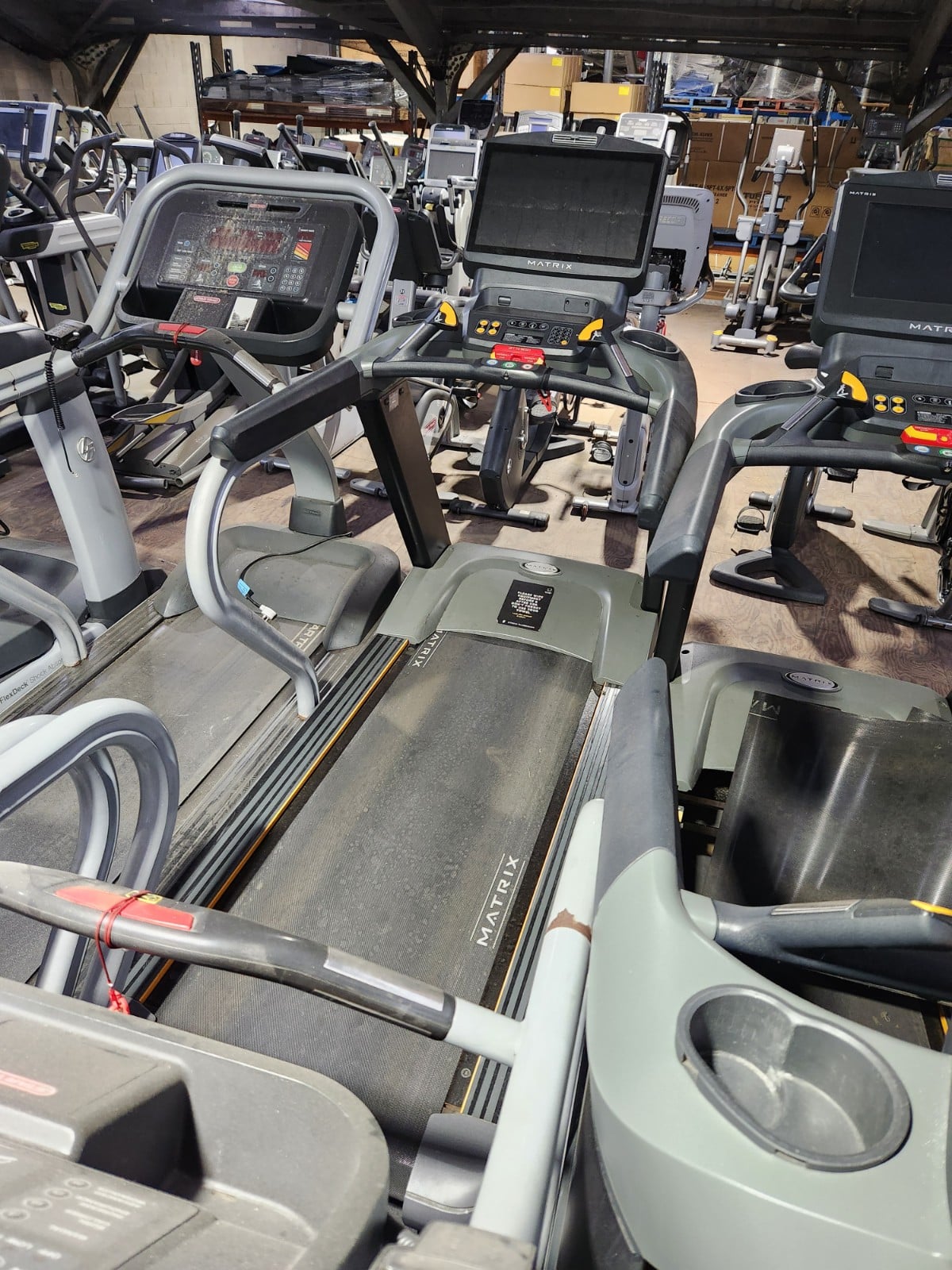 Matrix Treadmill Touch Screen Console - Gym Solutions
