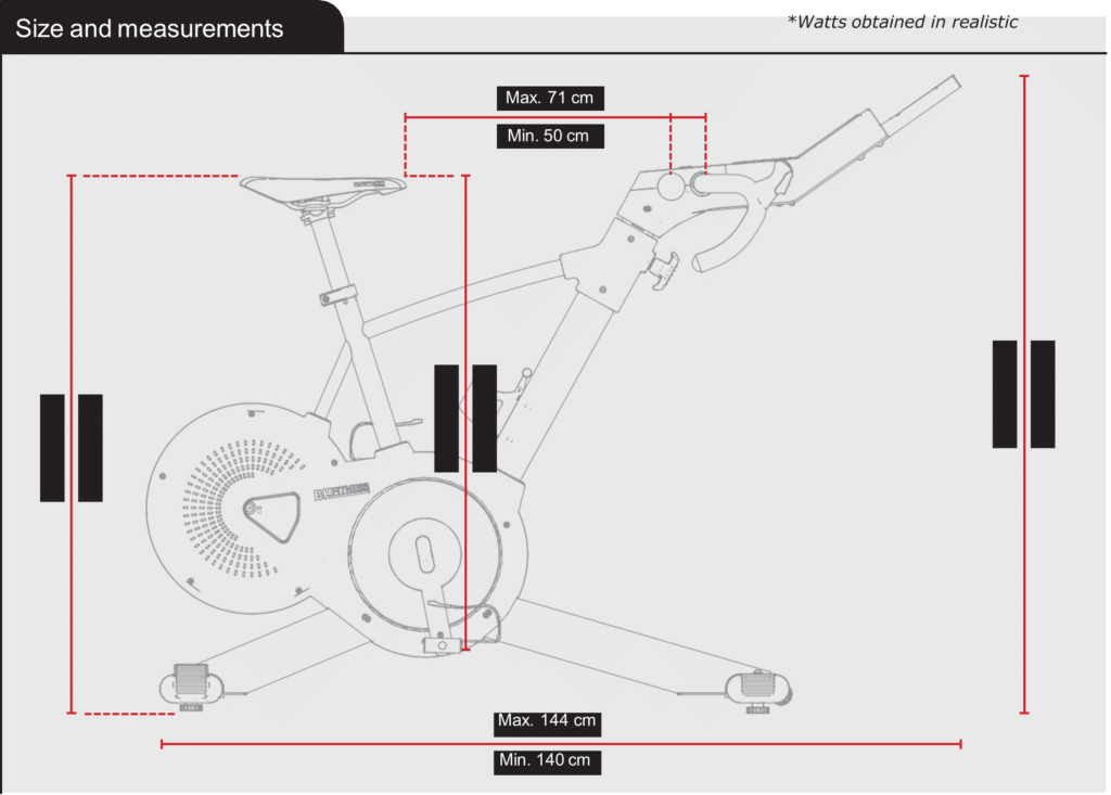 BH Fitness Exercycle Plus H936R - Gym Solutions Gym Equipment