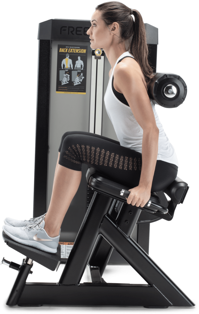 Freemotion EPIC ES815 Selectorized Back Extension - Gym Solutions Gym ...