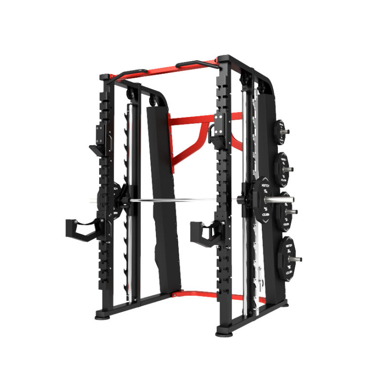 Newtech Plate Load Smith + Half Rack - Gym Solutions Gym Equipment